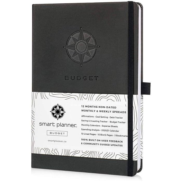 Buy Smart Planner Budget Book – Budget Planner Organizer with Calendars ...
