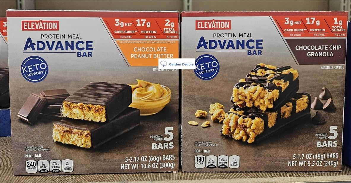 Amazon.com : Generic Elavation Protein Meal Advance Bar Keto Support ...