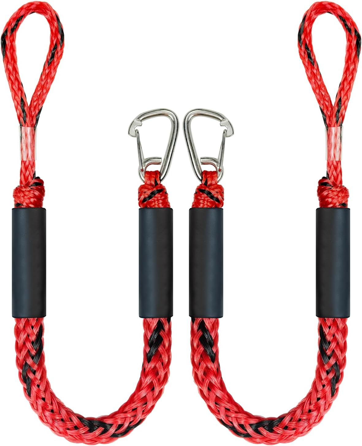 Amazon.com: 2.5FT Bungee Dock Line Boat Ropes for Docking Line Mooring ...