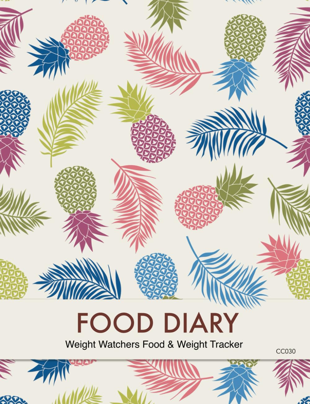 Food Diary - Weight Watchers Food & Weight Tracker: 3 Months Food ...