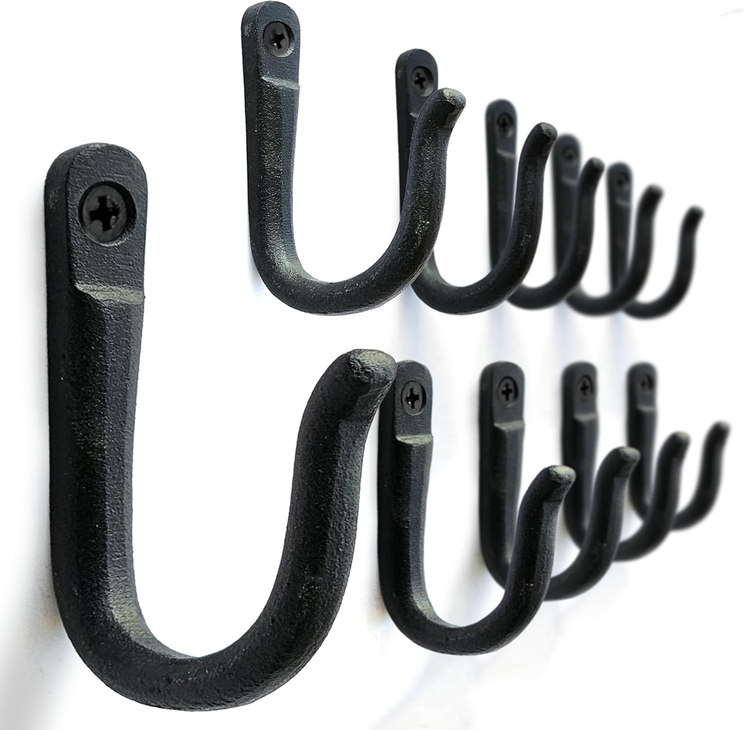 Amazon.com: Ambipolar Railroad Spike Iron Coat Hooks 10 Pack Multi ...