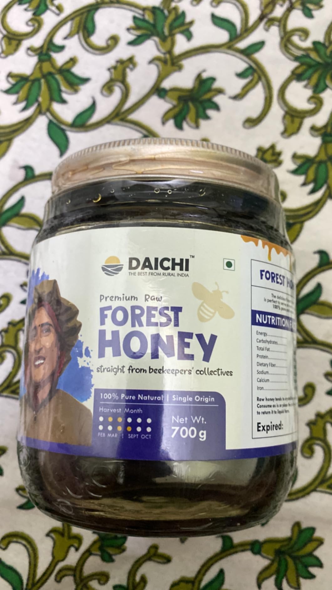 Daichi Forest Honey-100% Raw&Unprocessed,Straight From Beekeepers ...