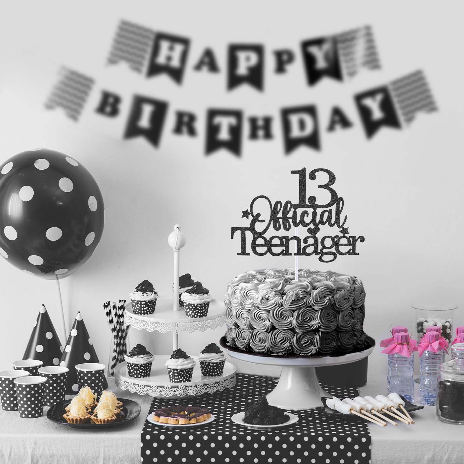 Snapklik.com : Thinp 13 Official Teenager Cake Topper,13th Birthday ...
