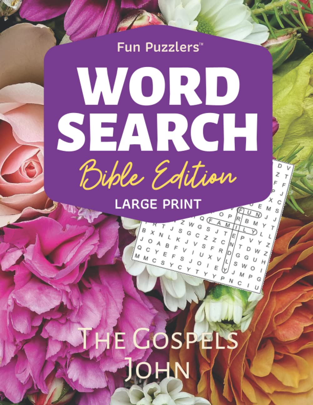 Word Search: Bible Edition The Gospels John: Large Print: Fun Puzzlers ...