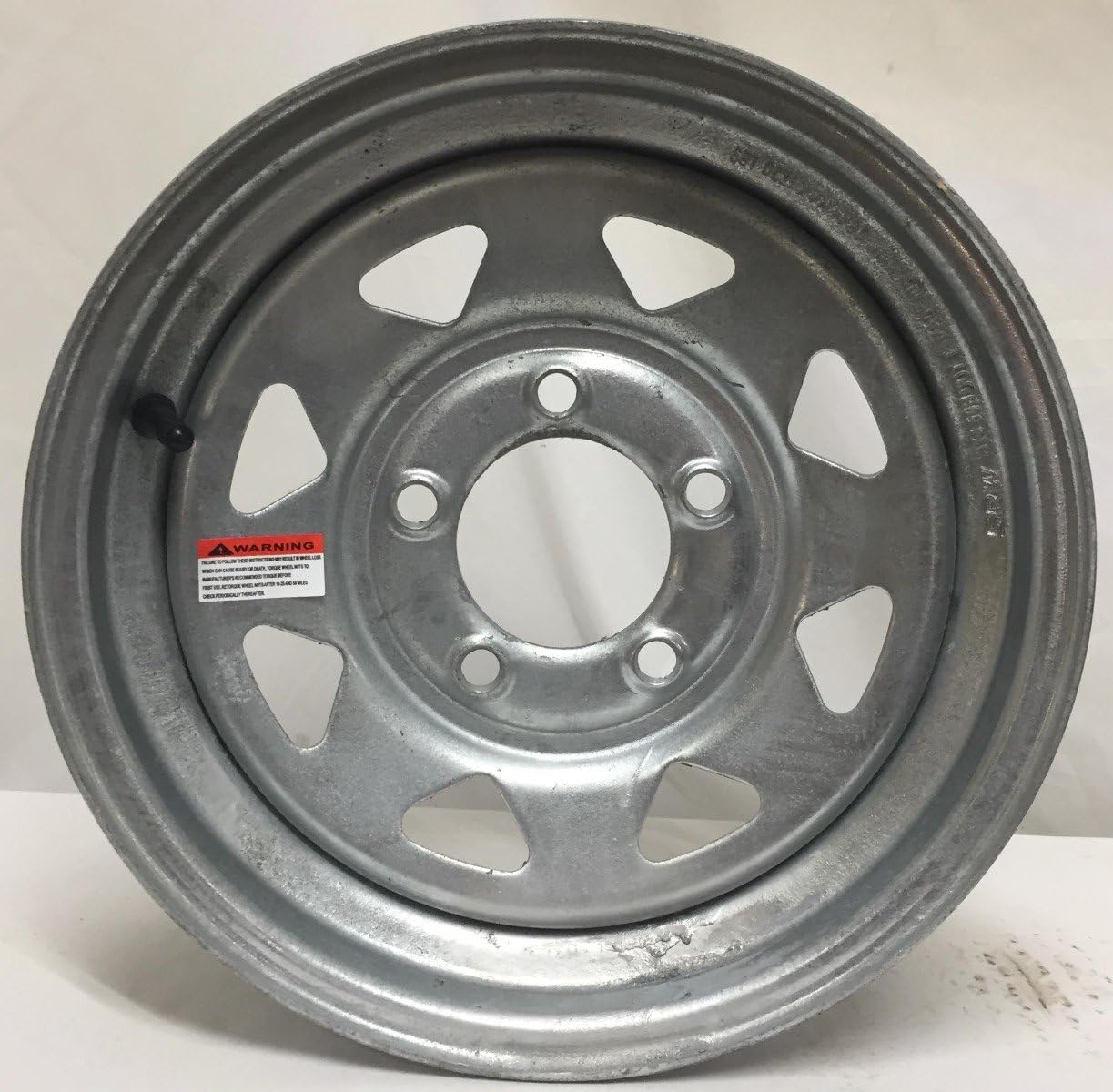 Amazon.com: NEW 13" TRAILER BOAT, CAMPER,UTILITY 5 LUG GALVANIZED WHEEL ...