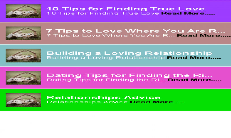 Love Tips - App on Amazon Appstore