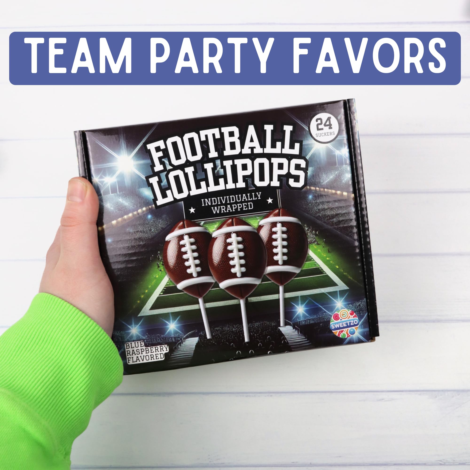 Snapklik.com : Football Lollipops, Individually Wrapped Sports Suckers ...