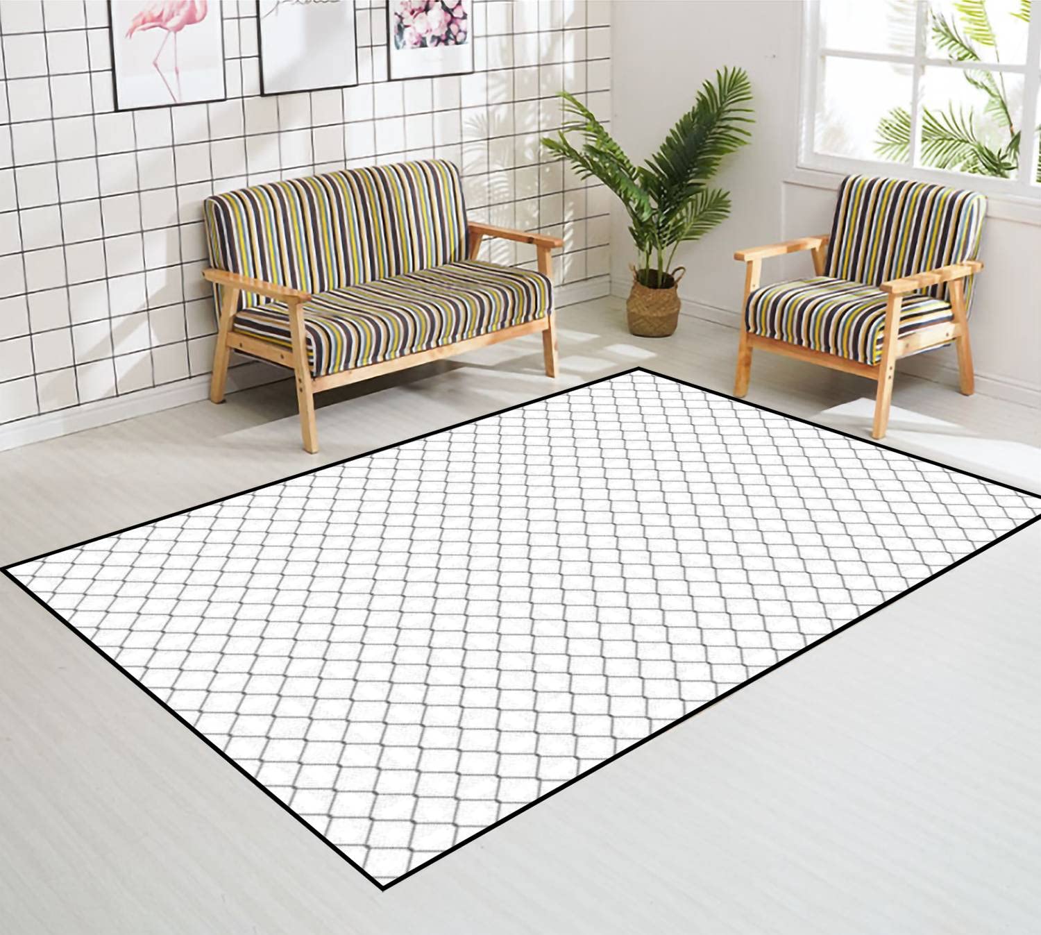 Chain Link Fence Texture Tile