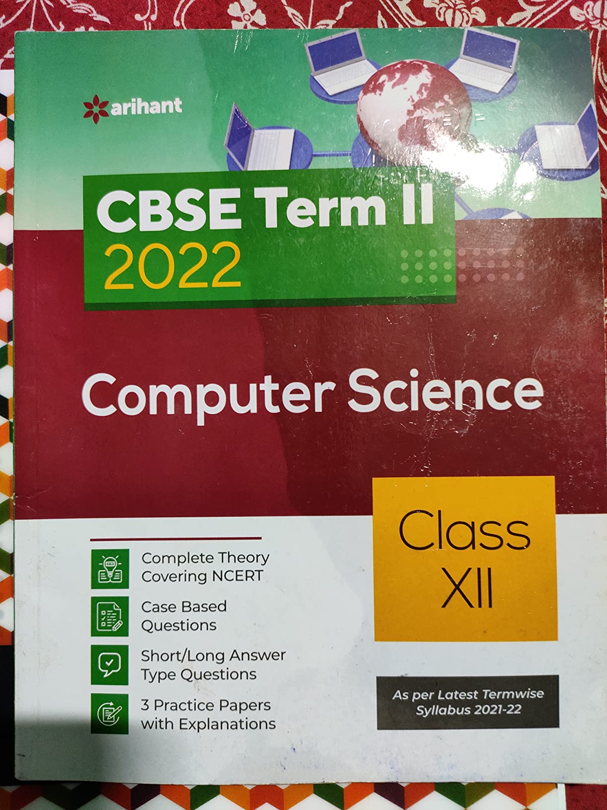 Arihant CBSE Computer Science Term 2 Class 12 for 2022 Exam (Cover ...