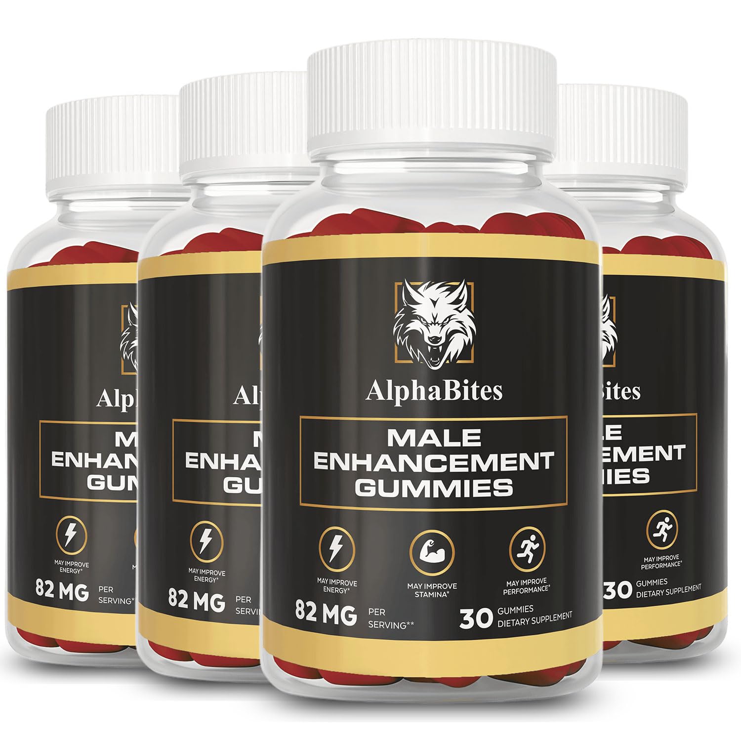 Amazon.com: AlphaBites Gummies Original (4 Pack) Alpha Bites Official ...