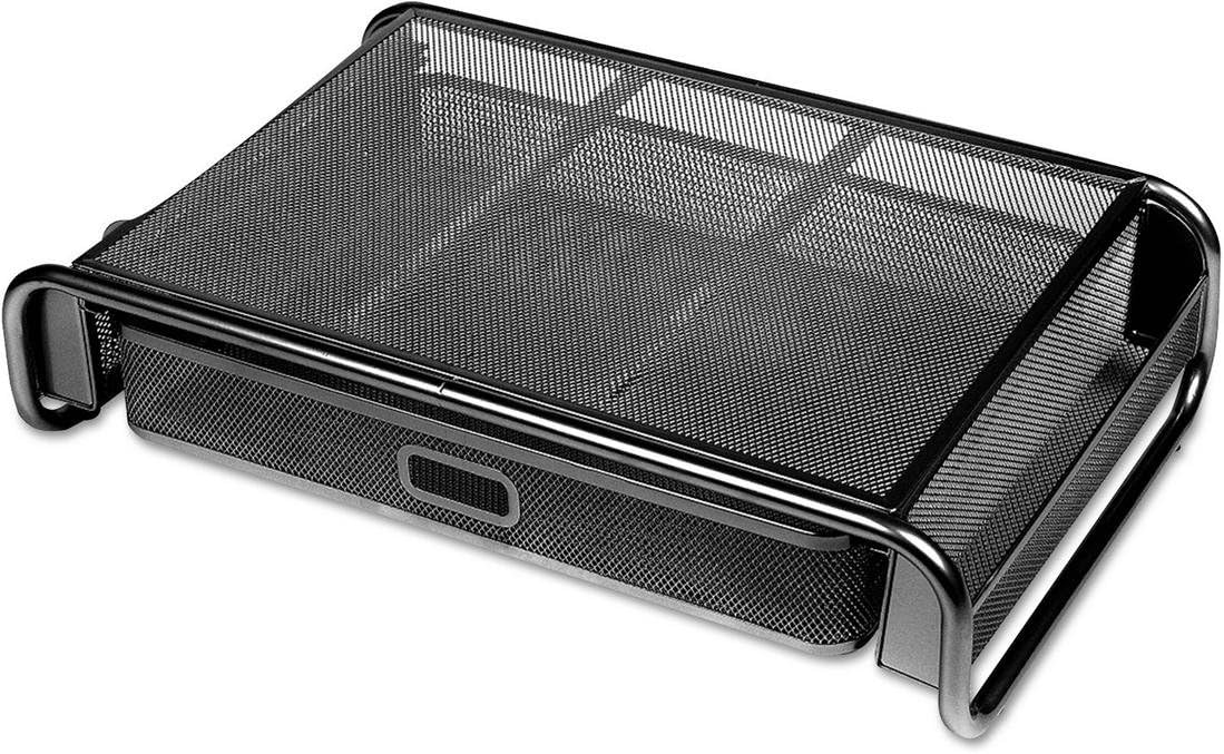 Amazon.com: Universal 20018 Metal Mesh Desktop Monitor Stand with ...