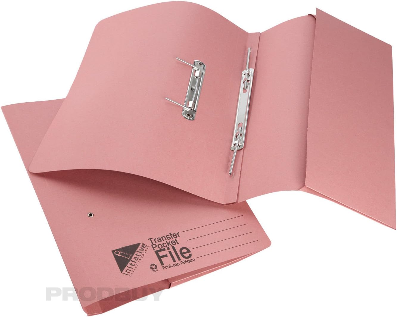 5 Star Transfer Spring File with Pocket 315gsm 38mm Foolscap Green ...
