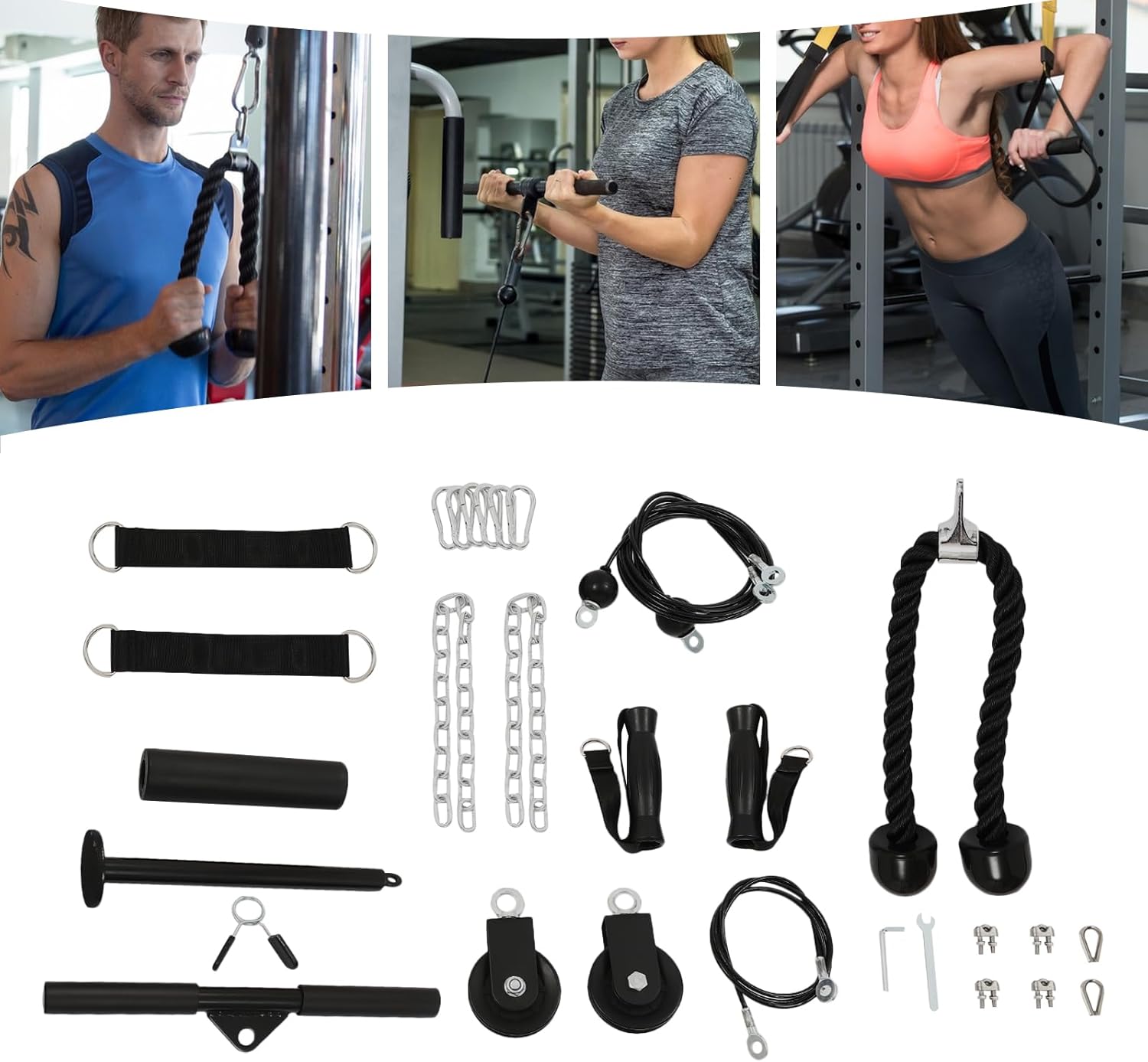 Weight Cable Pulley System Gym, Home Gym Equipment, Nepal | Ubuy