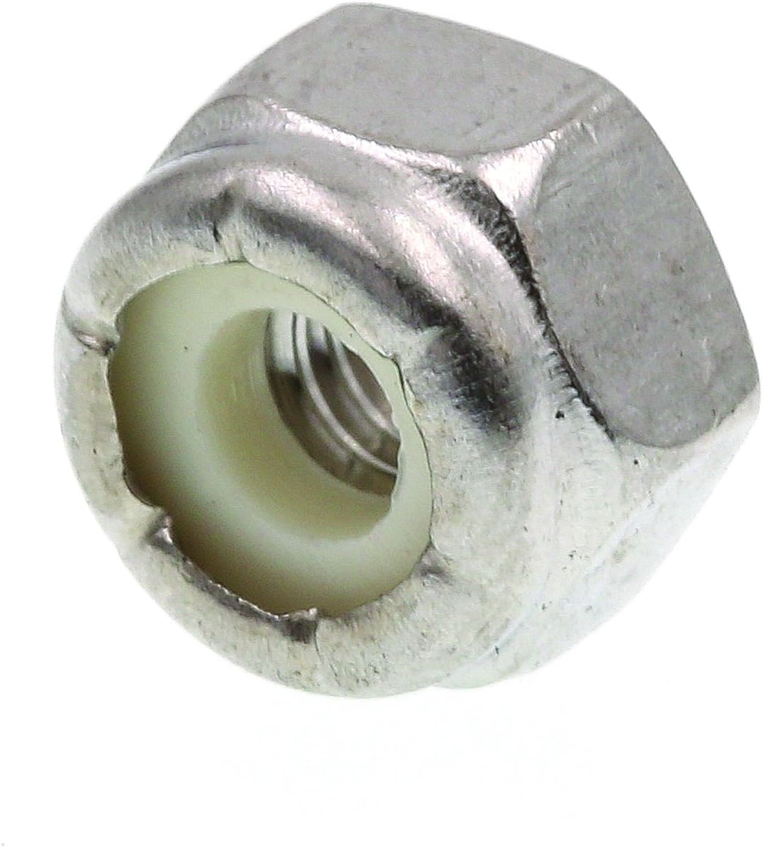 Amazon.com: Serval Products 1/4-20 Nylon Insert Lock Nut Stainless ...