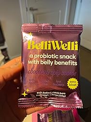 Amazon.com: Belliwelli Soft Baked Probiotic Snack Bar | Gluten-Free, Dairy-Free, Vegan, & Low ...