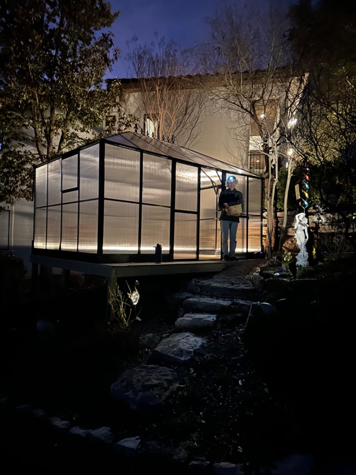 $33/mo - Finance HOWE 11x8.3x9 FT Pavilion Styled Greenhouse with 2 ...