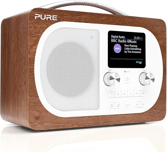Pure Evoke H4 Portable FM/DAB+/DAB Digital Radio - DAB Radio with ...