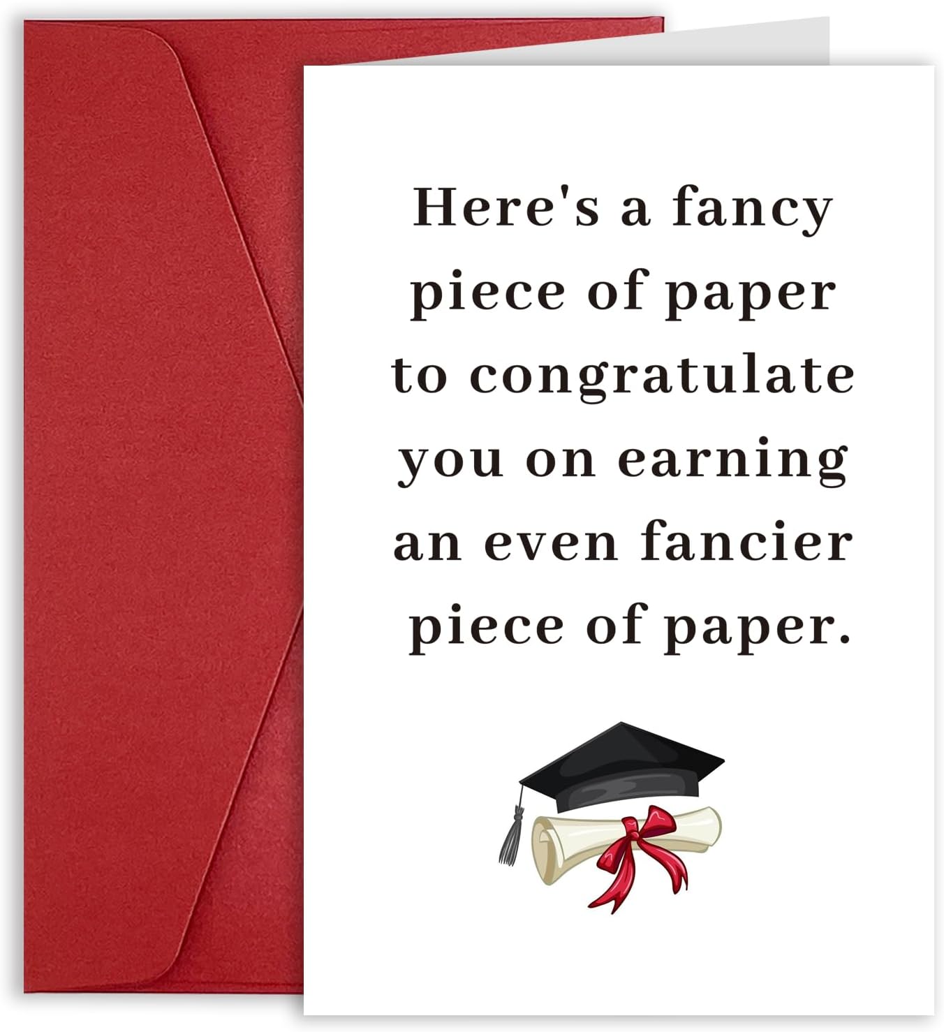 Amazon.com : Bhiosng Funny Graduation Card For Him Her, 2024 Fancy ...