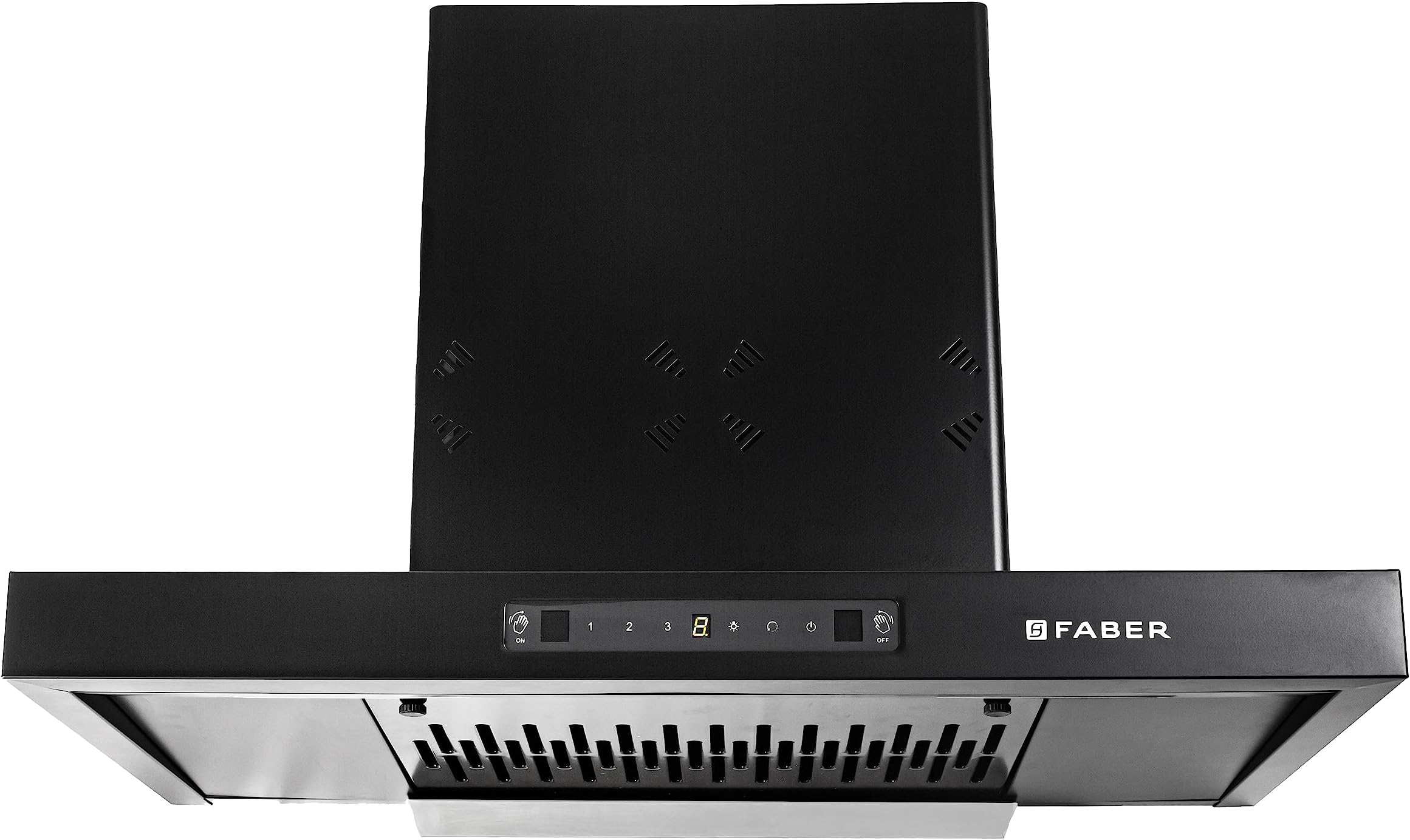 Faber 75cm 1250 m3/hr Filterless Autoclean Chimney with Gesture & Touch ...