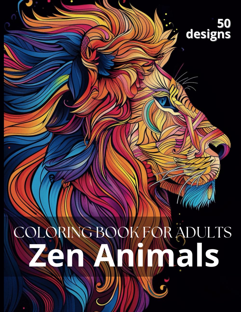 Amazon.com: Zen Animals Coloring Book for Adults: Stress and Anxiety ...