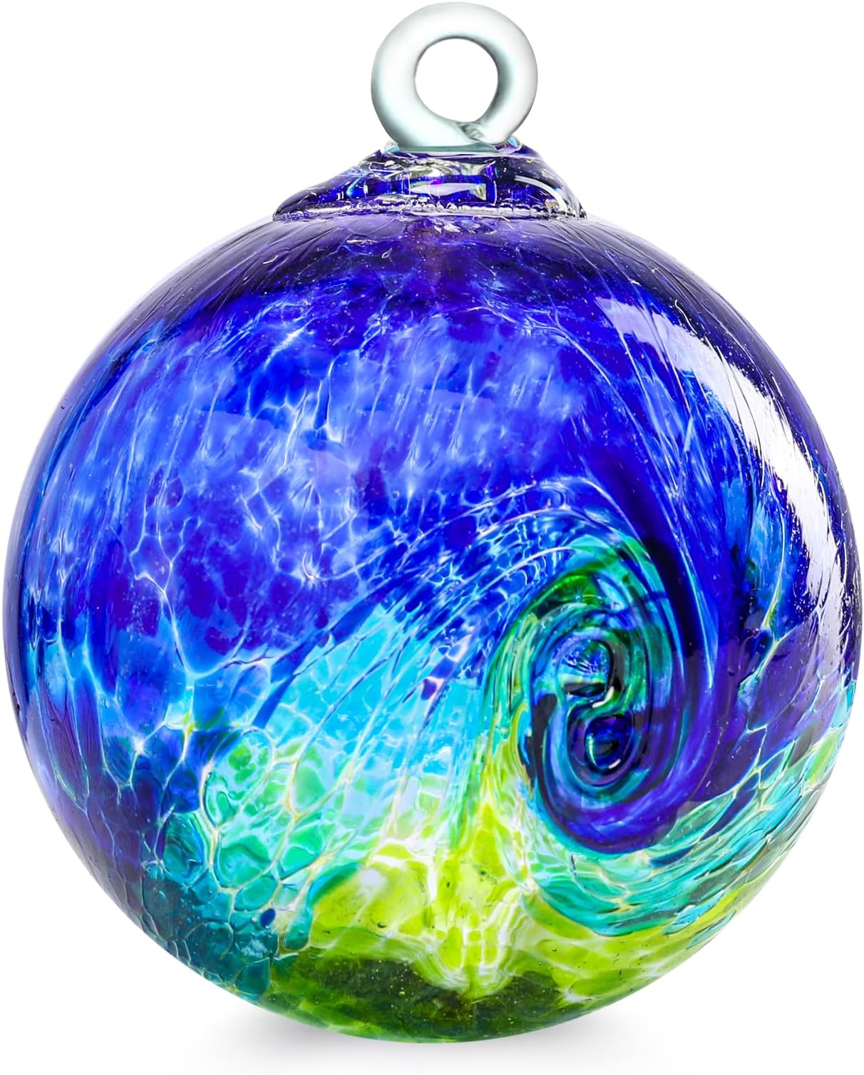 Amazon.com : Kitras 6-Inch Van Glow Ball, Blue/Green : Suncatchers ...