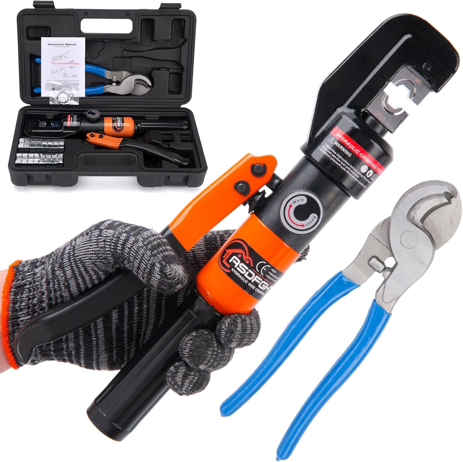 Hydraulic Crimping Tool, Hydraulic Wire Crimping Tool & Cable Cutter ...
