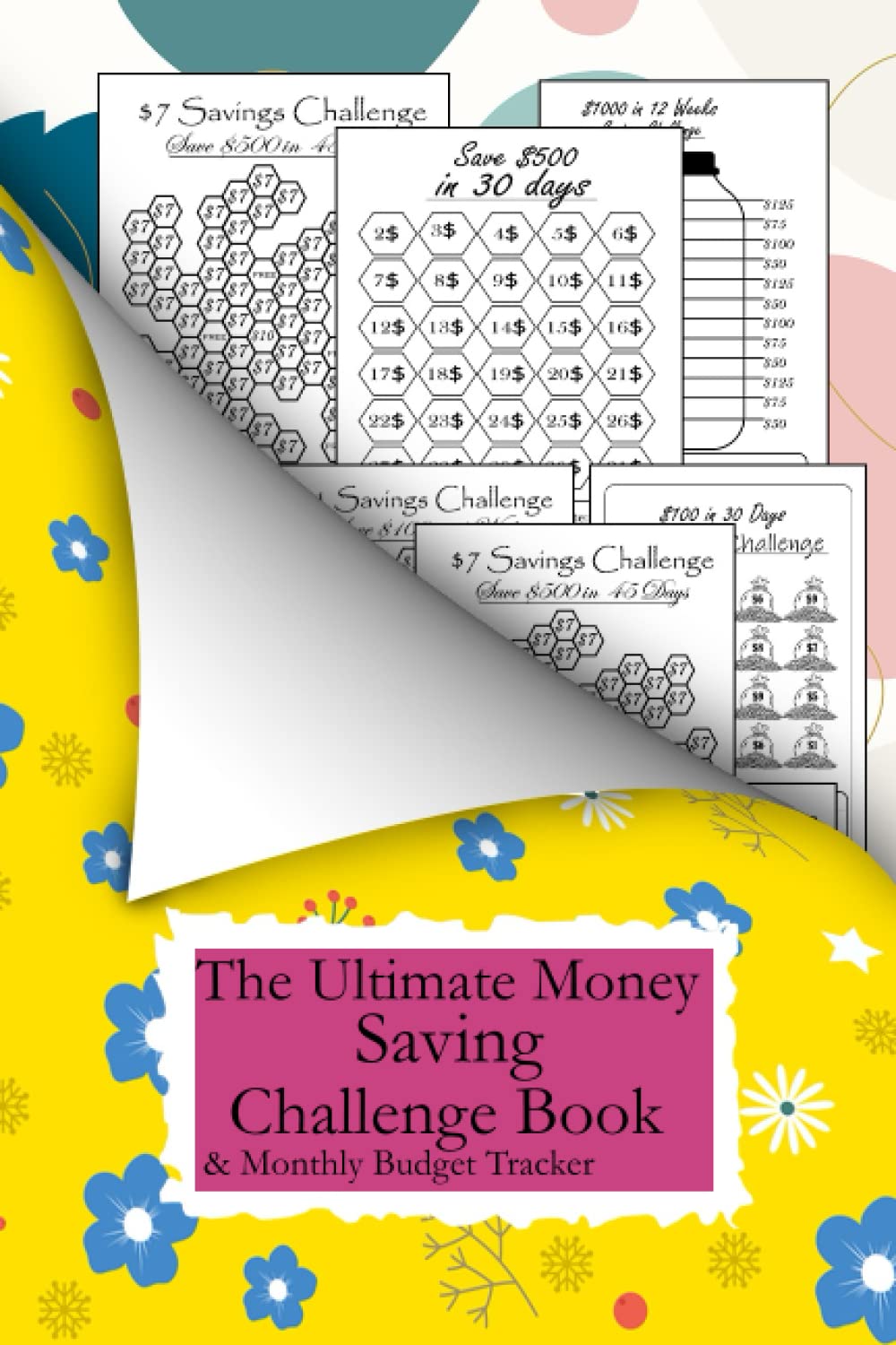 The Ultimate Money Saving Challenge Book and Monthly Budget Tracker ...