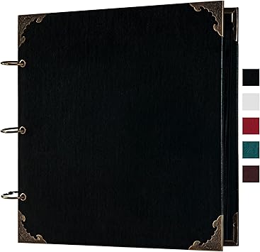 Amazon.com: potricher 12 x 12 Inch Large DIY Scrapbook Photo Album ...