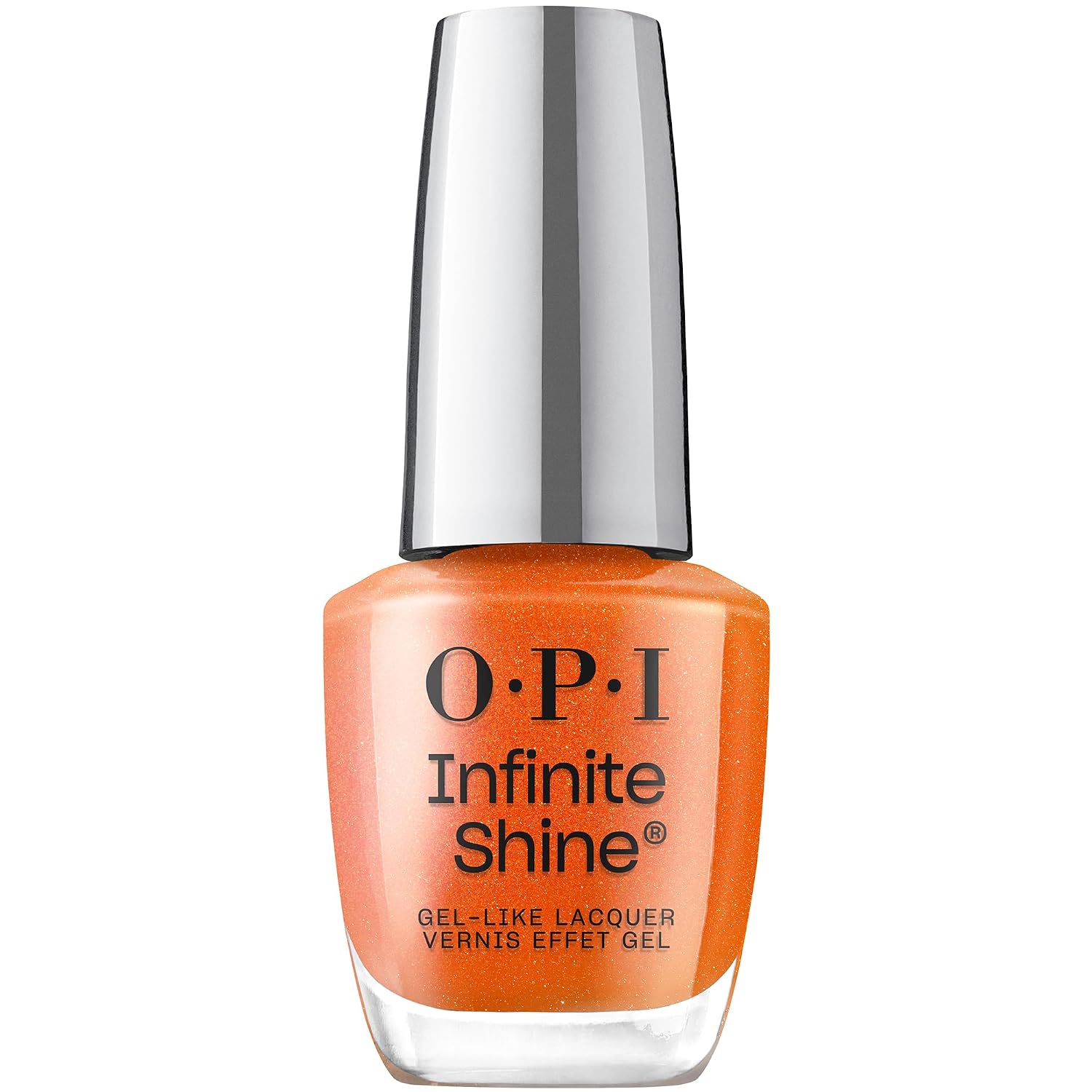 Amazon.com: OPI Infinite Shine You're the Zest | Sheer Bright Orange ...