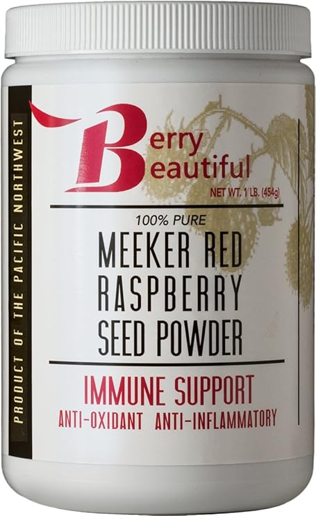Amazon.com: Meeker Red Raspberry Seed Powder - Ellagic Acid and ...