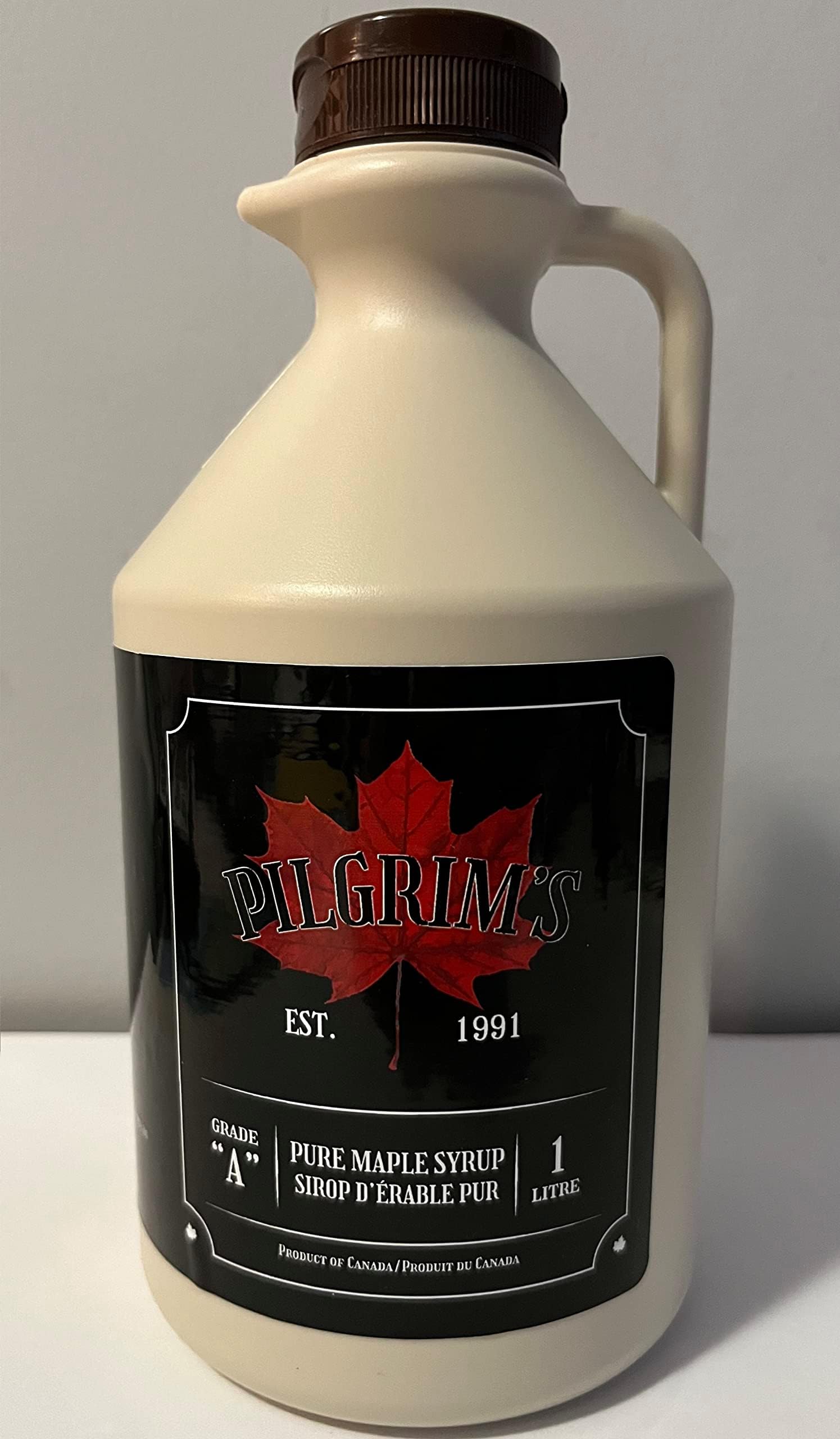 Amazon.com : Pilgrim's Canadian Maple Syrup, Pure Ontario Grade A Amber ...