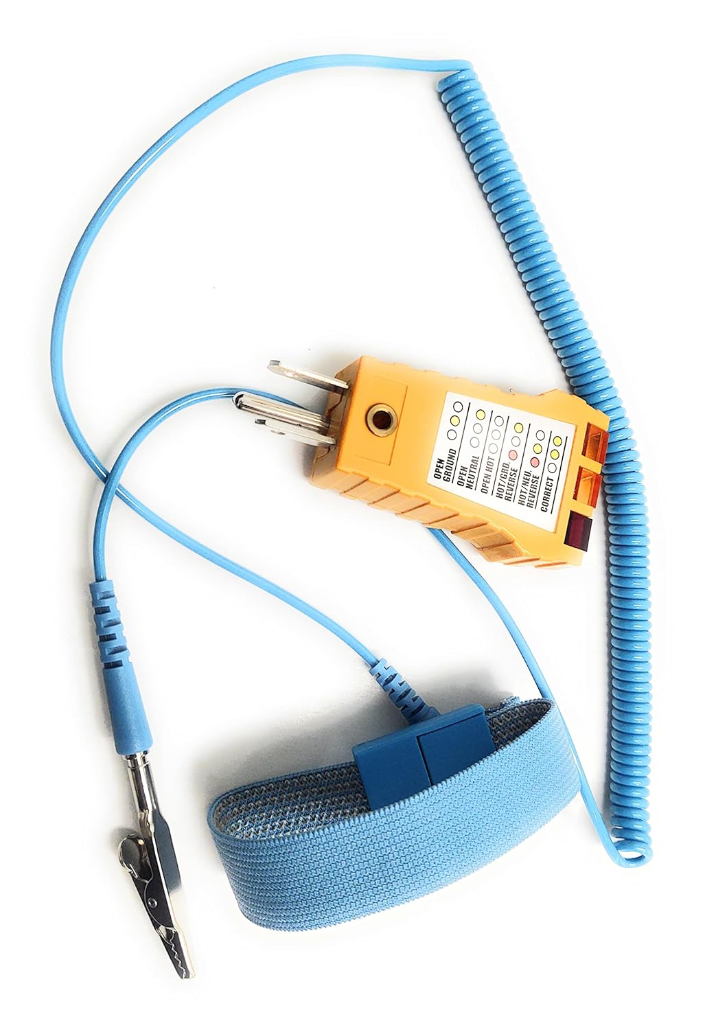 StaticTek ESD Ground Point & Tester, Anti-Static ESD Grounding Circuit ...