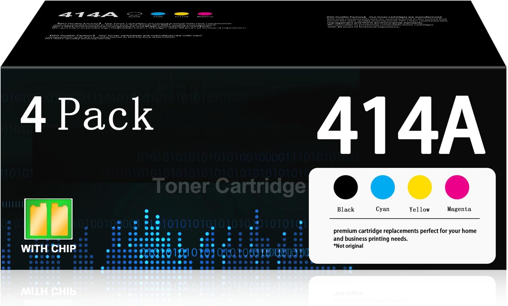 Amazon.com: HP 414A Black Toner Cartridge | Works with HP Color ...