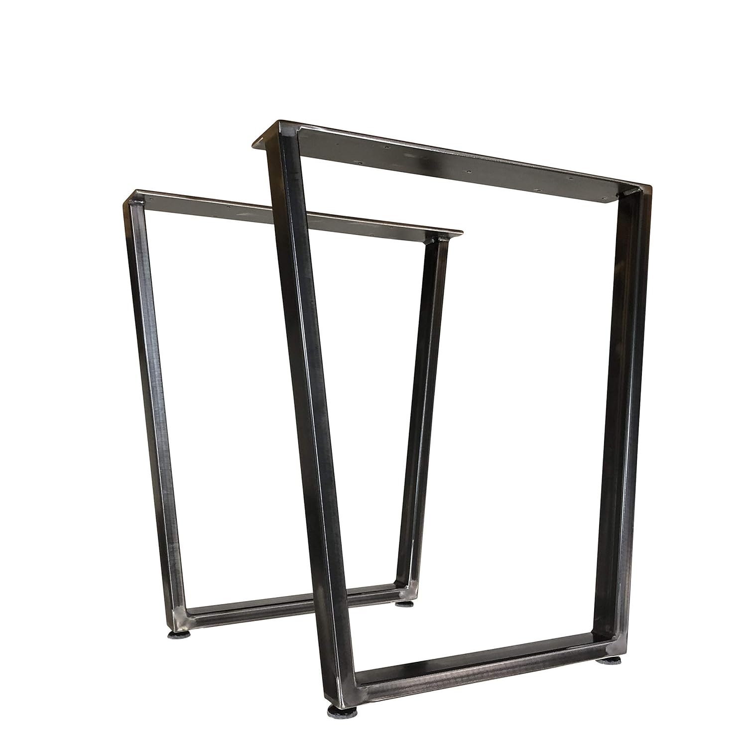 Amazon.com: Tapered Metal Table Legs - Rustic Industrial Finish : Home ...