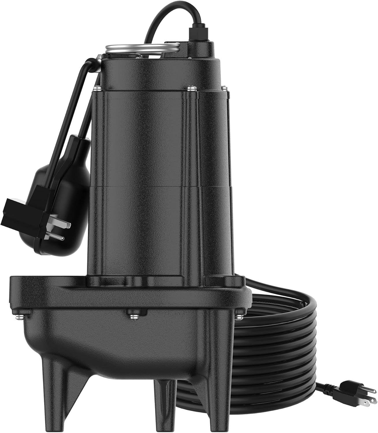 BOMGIE 1/2 HP Sewage/Effluent Pump, 6020 GPH Submersible Basement Sewer ...