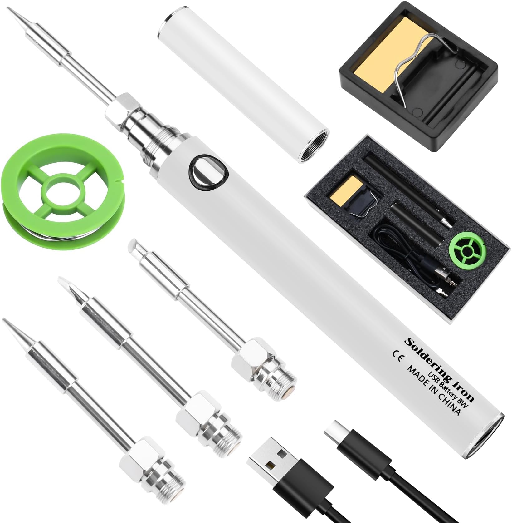 Amazon.com: Cordless Soldering Iron Kit, Wireless Soldering Kit ...