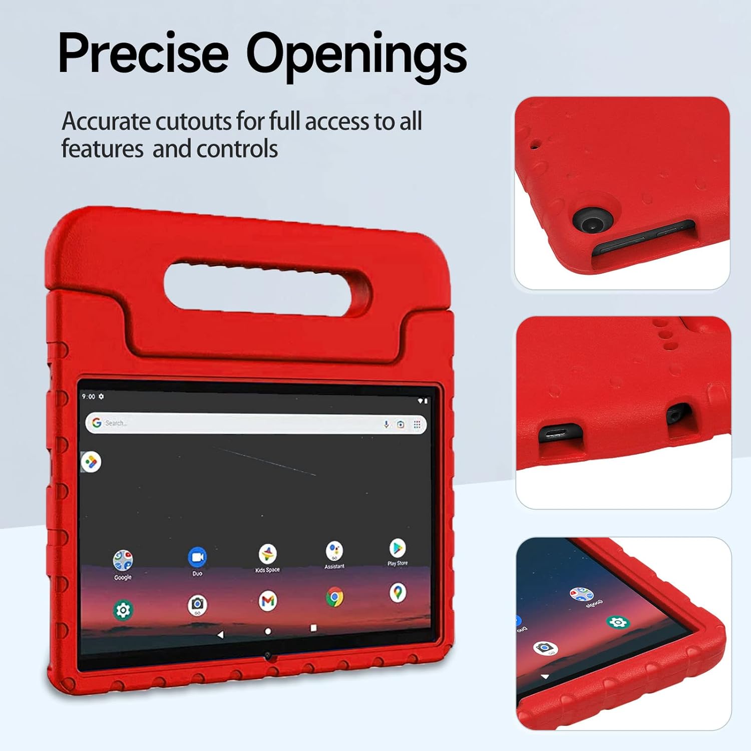 Merocab Funda infantil para Walmart Onn Gen 3 10.1 2022 versión modelo ...