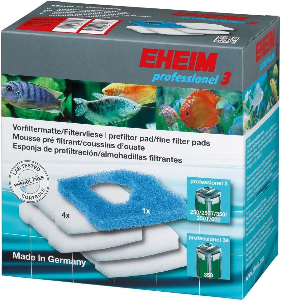 Eheim Set 1x Filtermatte und 4 x Filtervlies für Filter 2071, 2073 und ...