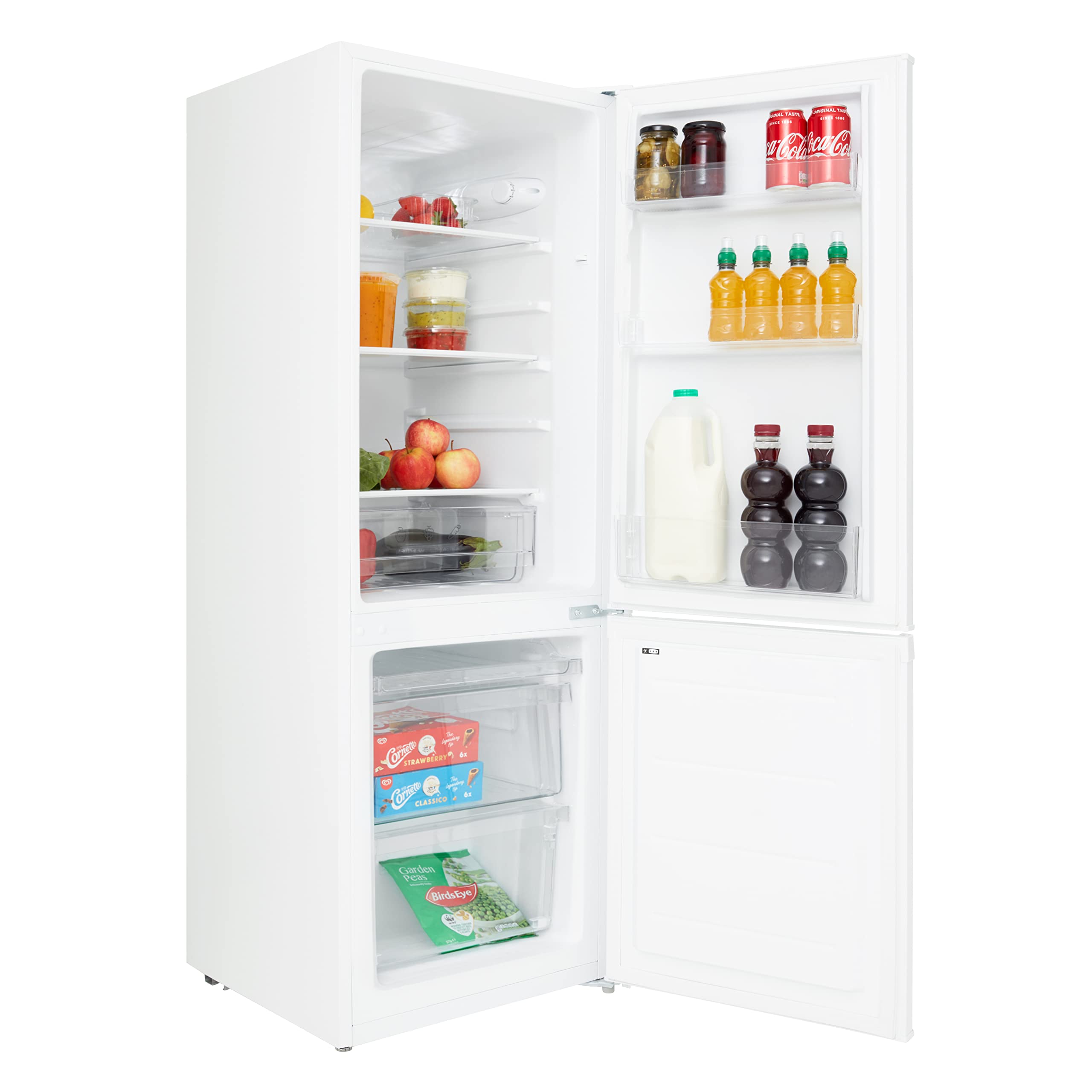 Cookology Cff170wh Freestanding Fridge Freezer 170 Litre White Energy ...