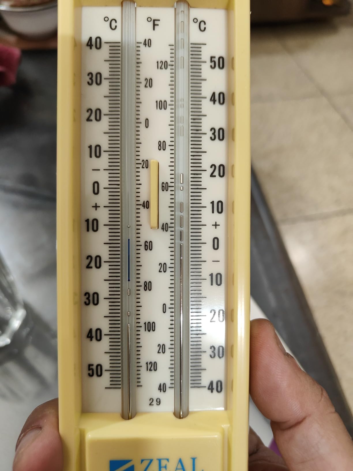 MANS Aluminum Maximum Minimum Thermometer (Black), Pack Of 1 : Amazon ...