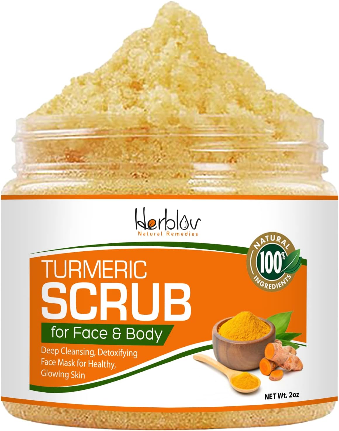Amazon.com : Turmeric Face Mask - Skin Brightening Mask with Turmeric ...