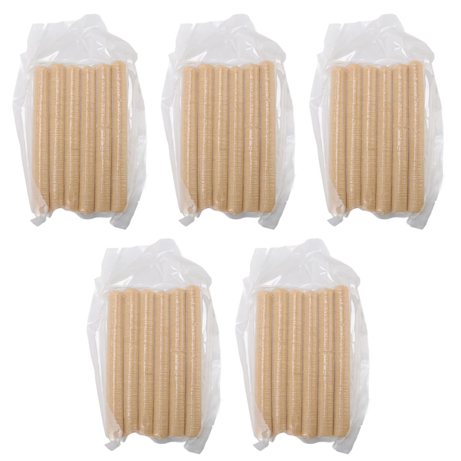 Buy Hinzonek 5 Bags Collagen Protein Casings 22mm Diameter Collagen ...