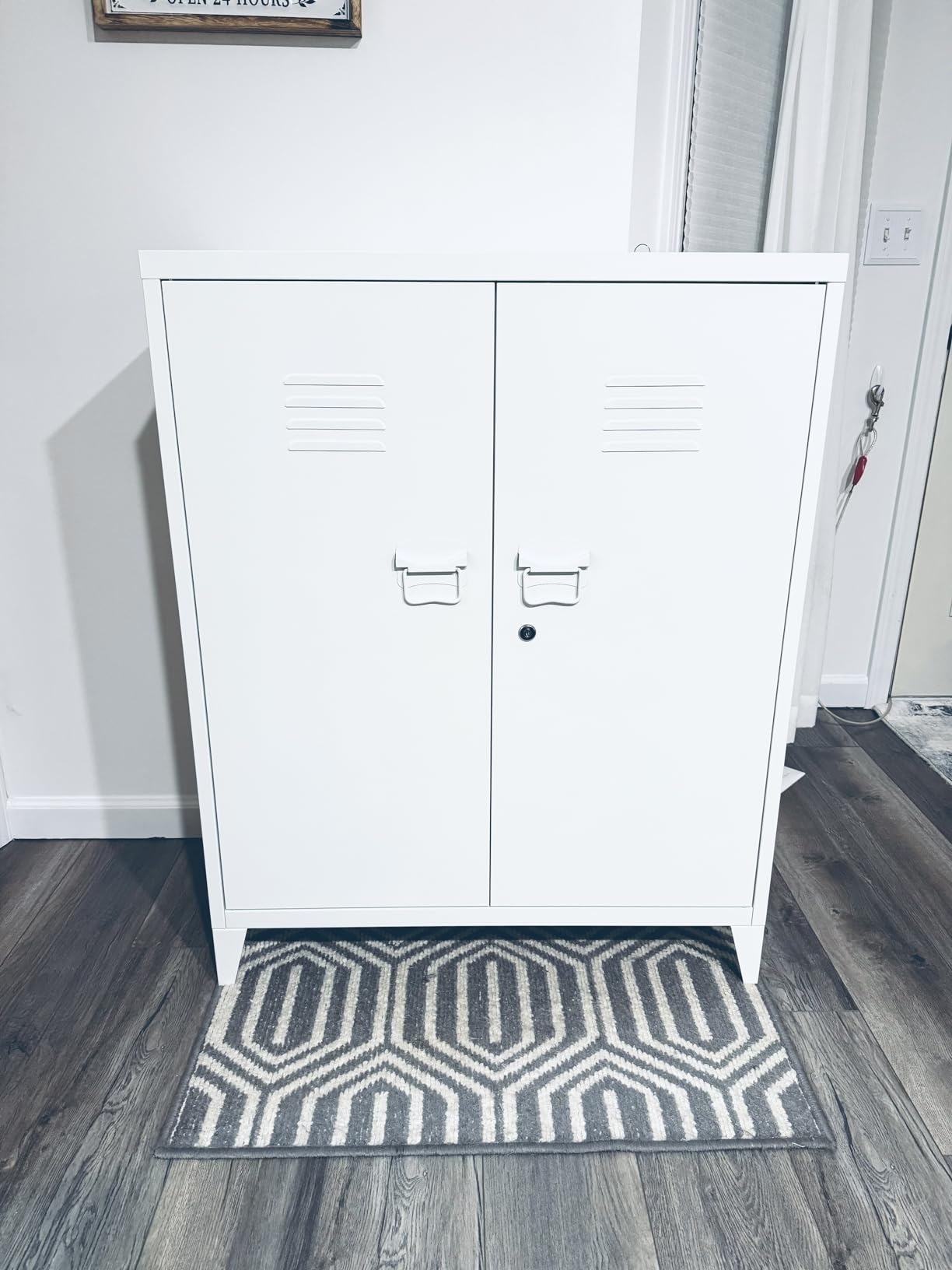 $27/mo - Finance LISSIMO Metal Storage Cabinet with Lock,72" Tall ...