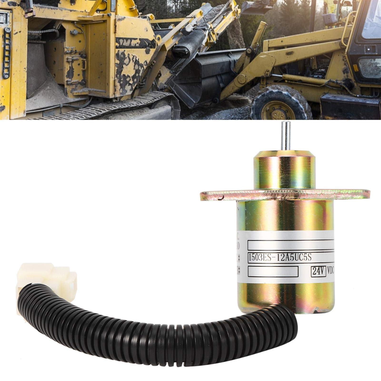 Buy Engine Shut off Solenoid Valve Professional Techonology DC 24V ...