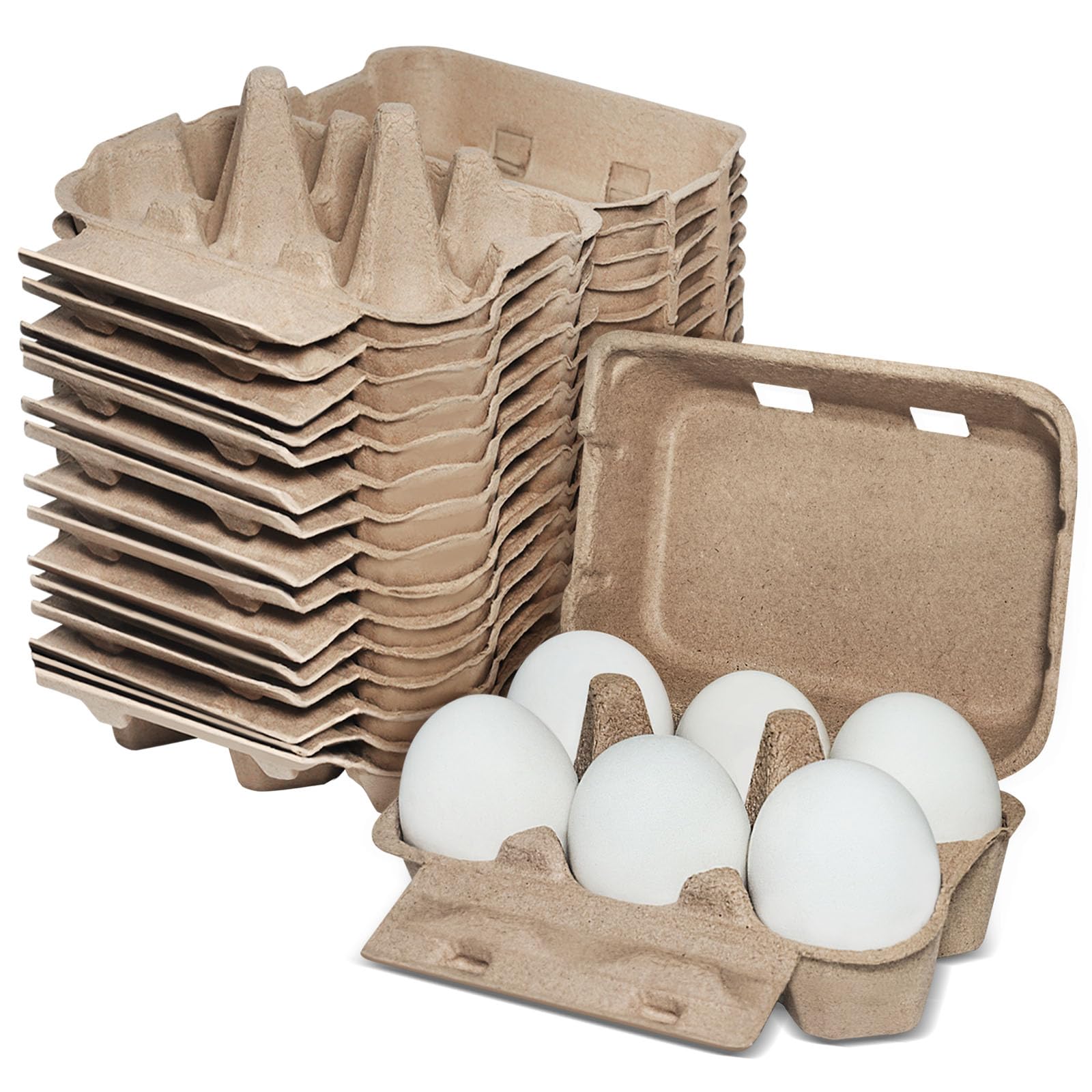 Snapklik.com : Tutata Goose Egg Cartons, 15 Pack, Half Dozen Jumbo ...
