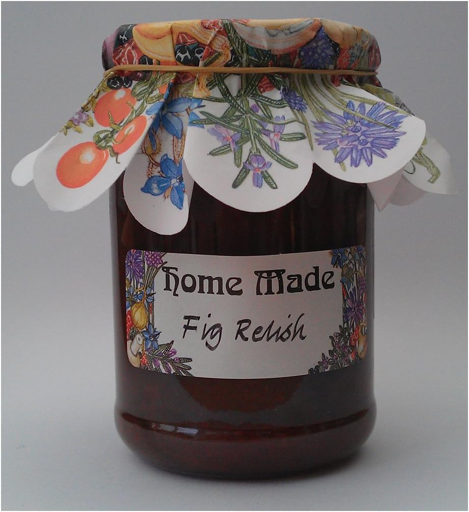 "Home Made" Savoury self-adhesive Jar Label packet of 50 labels ...