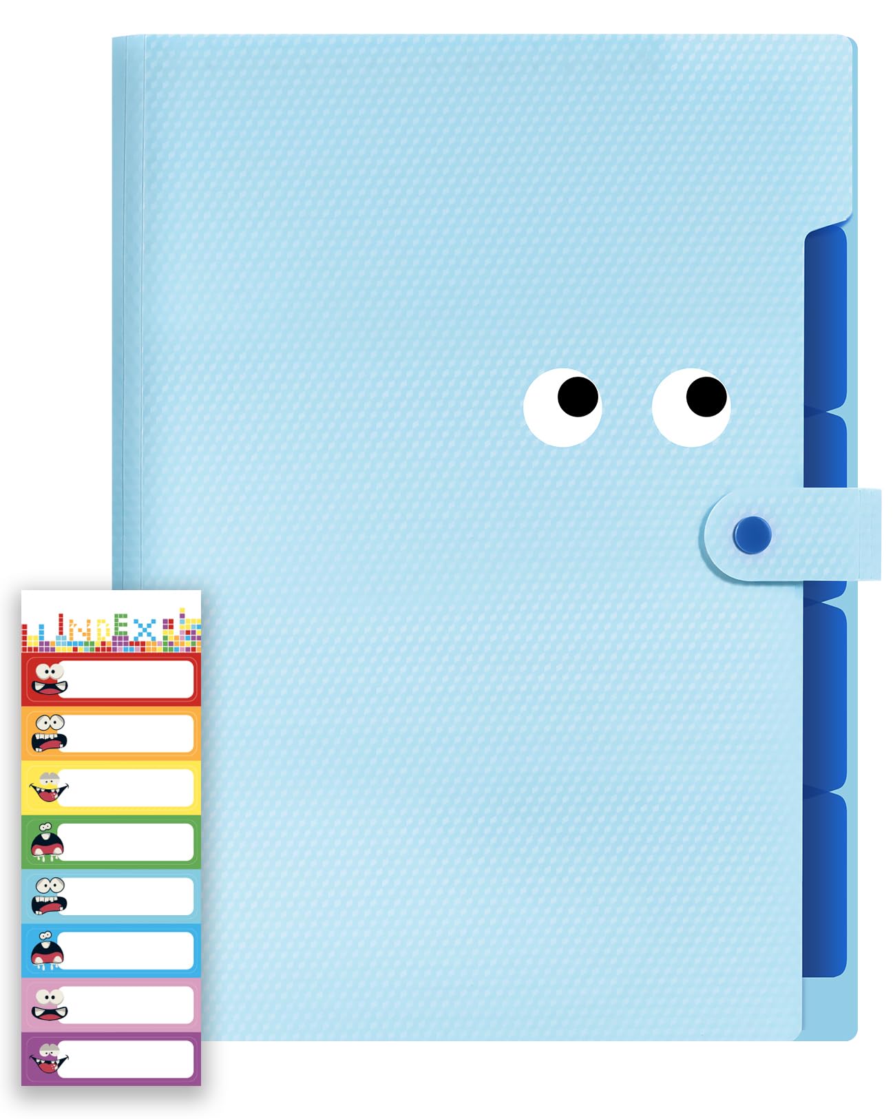 Snapklik.com : Sooez Cute Folders, 5 Pocket Expanding File Folder