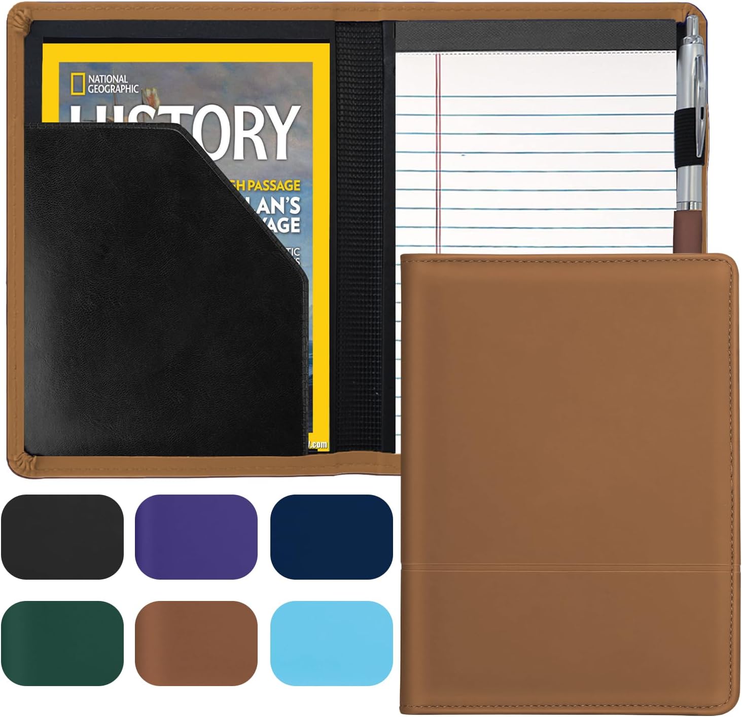 Amazon.com : Gorbado Padfolio/Portfolio Binder, Mini Padfolio Portfolio ...