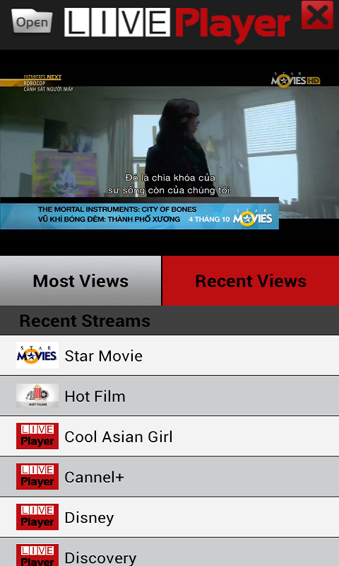 Live Player - App on the Amazon Appstore