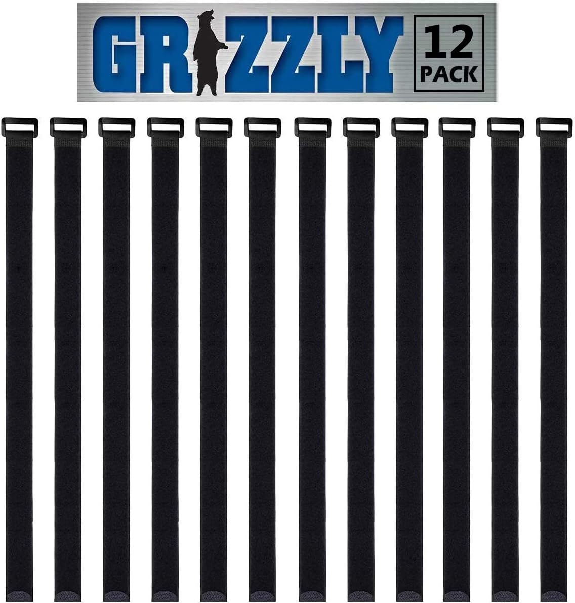 Amazon.com: Office Werks 12 Pack of 24" x 1" Inch Cinch Straps ...